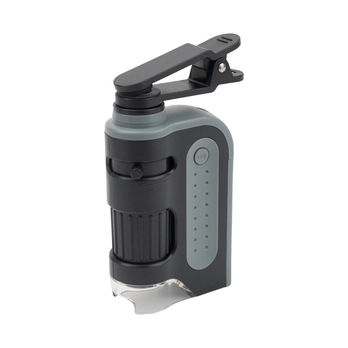 Microscope de poche MicroBrite Plus LED 60-120x avec adaptateur pour ...